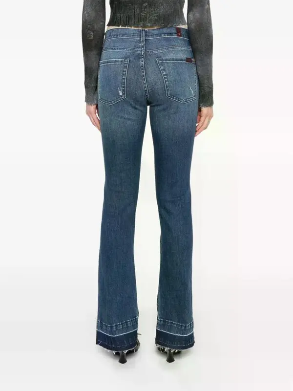 7 For All Mankind Tailorless Mid-rise Bootcut Jeans