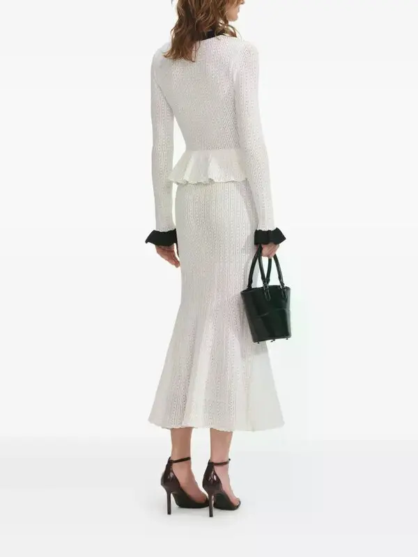 SELF-PORTRAIT Knitted Dress