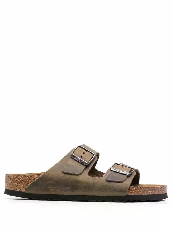 BIRKENSTOCK Arizona Buckle-fastened Sandals - Green