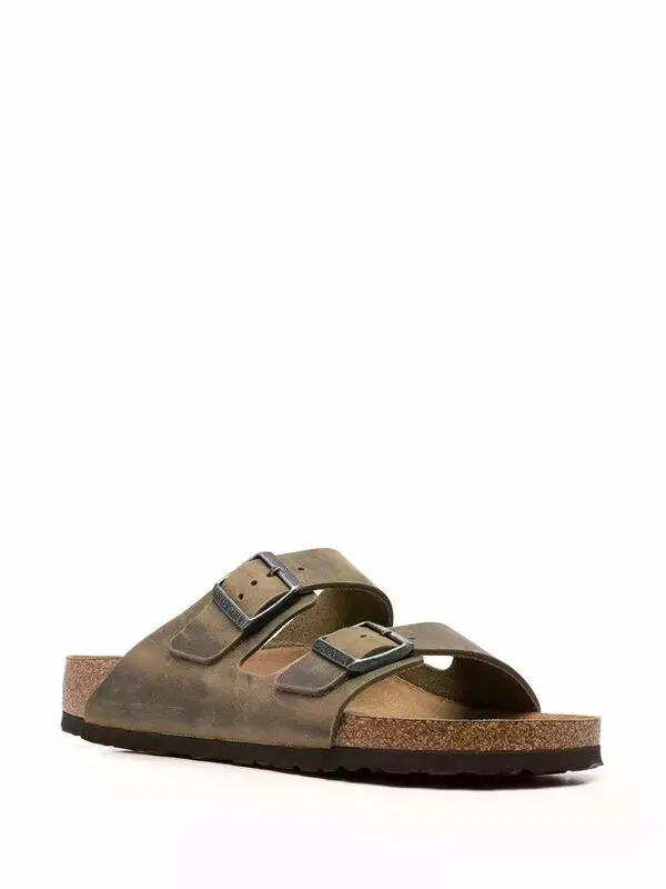 BIRKENSTOCK Arizona Buckle-fastened Sandals - Green
