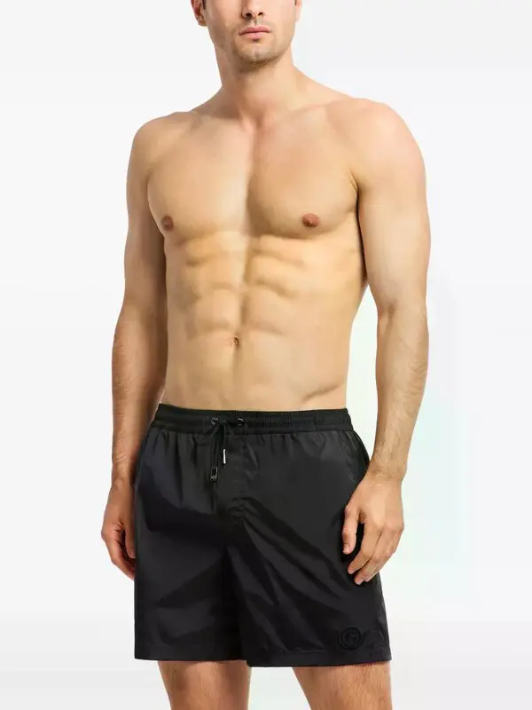 Giorgio Armani Logo-appliqué Swim Shorts
