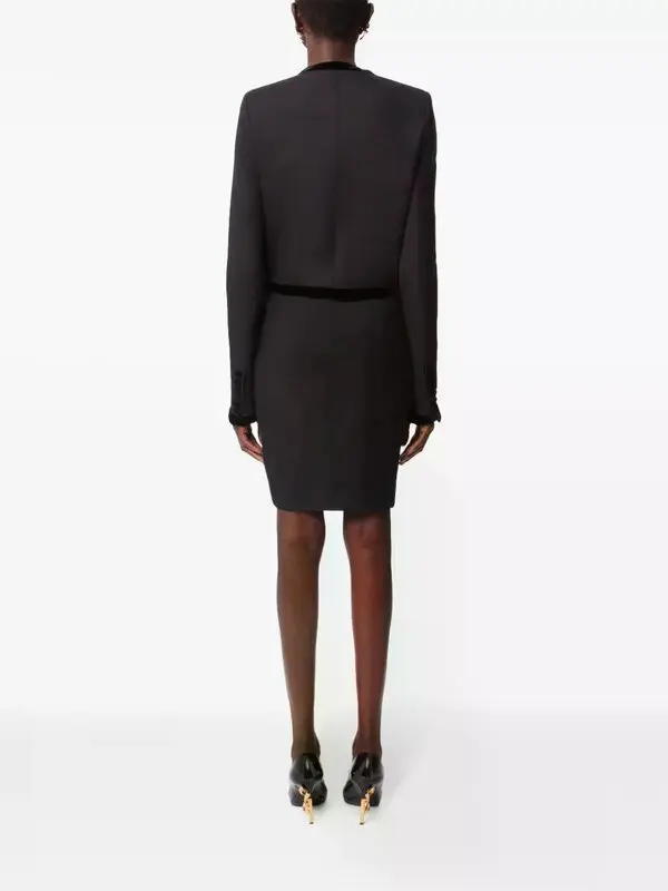 Nina Ricci Draped Ruffle Skirt