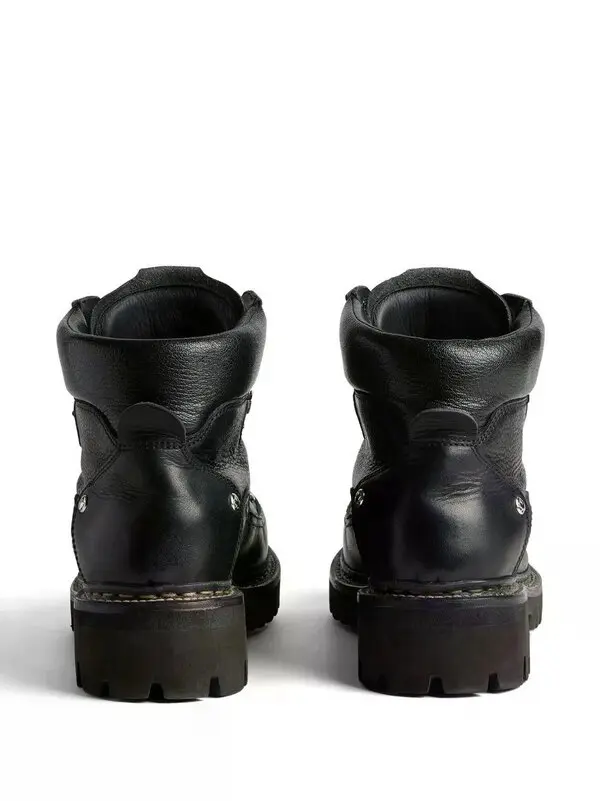 Dsquared2 Leather Hiking Boots