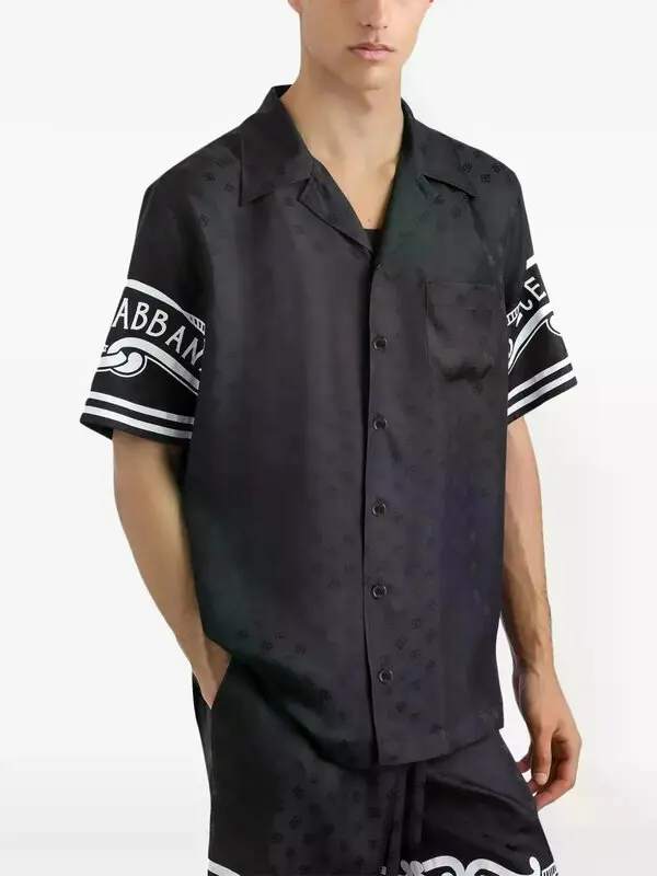 Dolce & Gabbana Printed Silk Shirt
