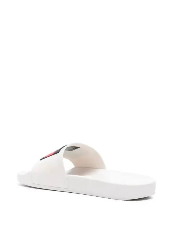 Tommy Hilfiger Flag-logo Pool Slides - Neutrals