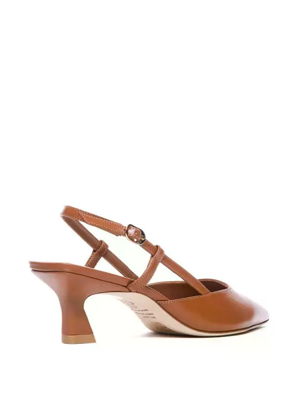 STUART WEITZMAN 50mm Vinnie Slingback Pumps - Brown