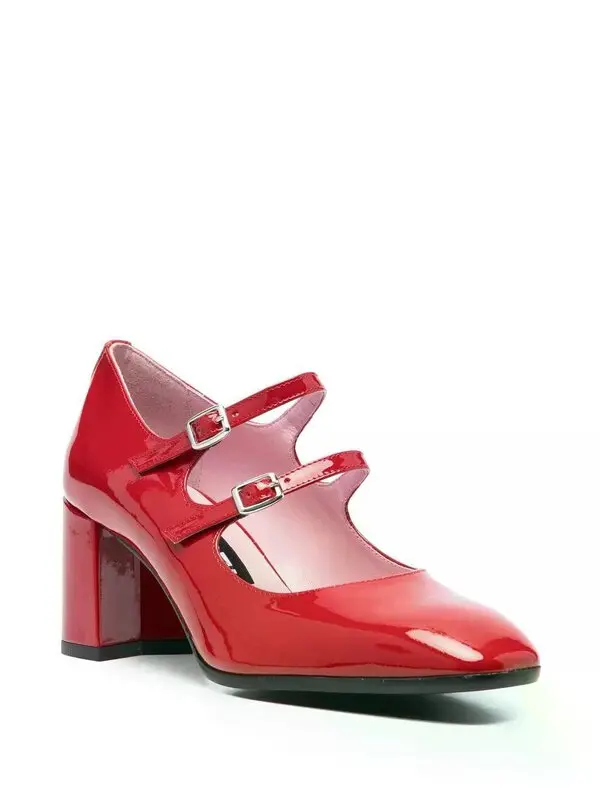 CAREL 60mm Alice Pumps - Red