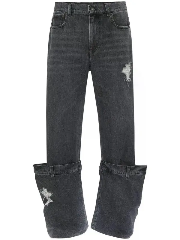 JW Anderson Distressed Bucket Jeans