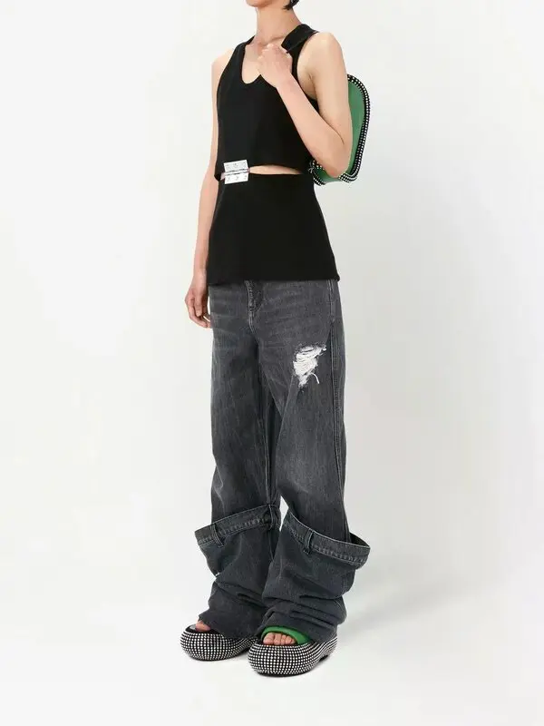 JW Anderson Distressed Bucket Jeans