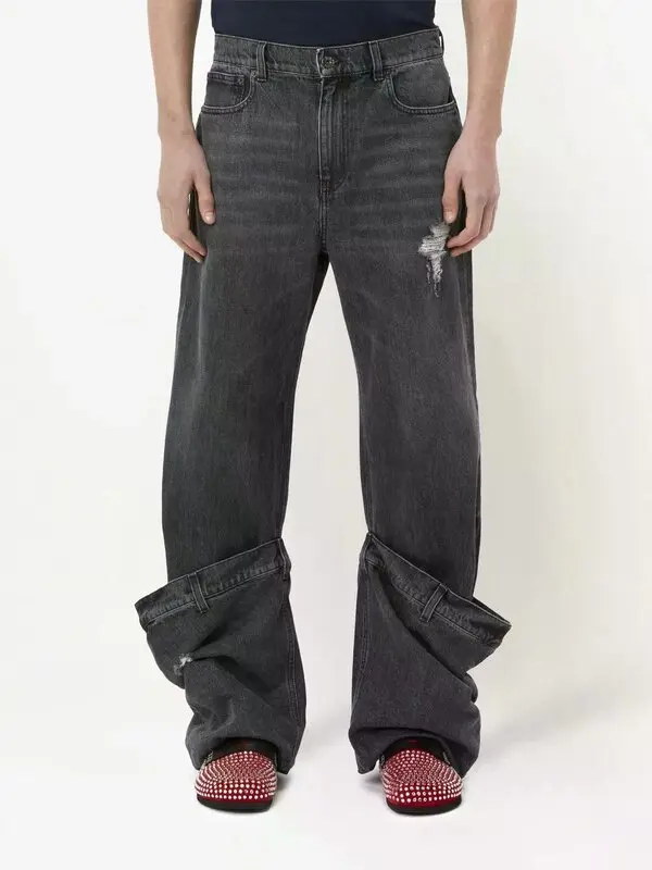 JW Anderson Distressed Bucket Jeans
