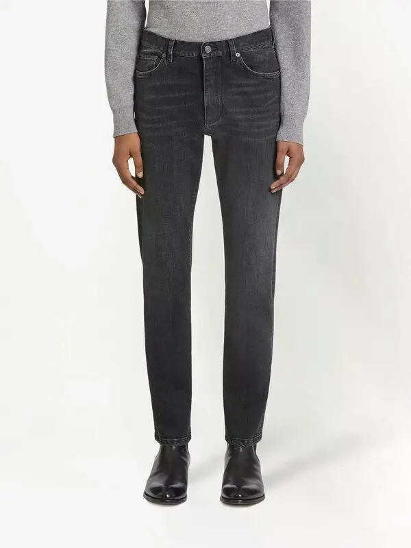 Zegna Roccia Slim-fit Jeans - Grey