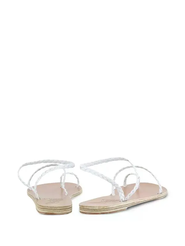 ANCIENT GREEK SANDALS Eleftheria Jelly Sandals - White