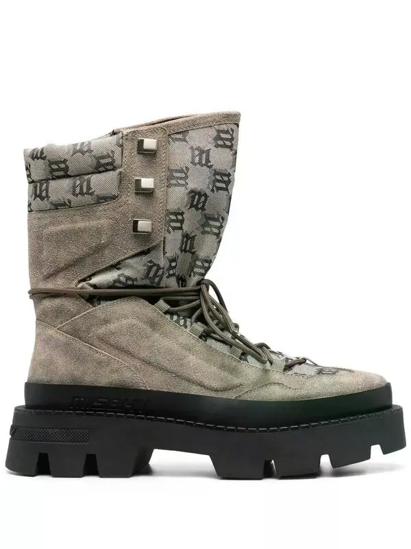 MISBHV Logo-print High-top Sneakers