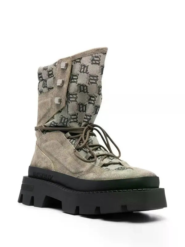MISBHV Logo-print High-top Sneakers