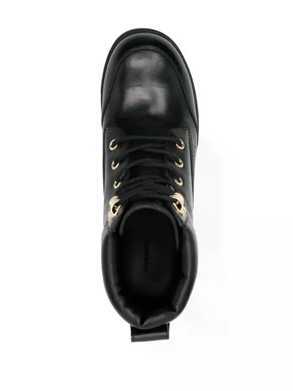 Givenchy Trekker Leather Combat Boots