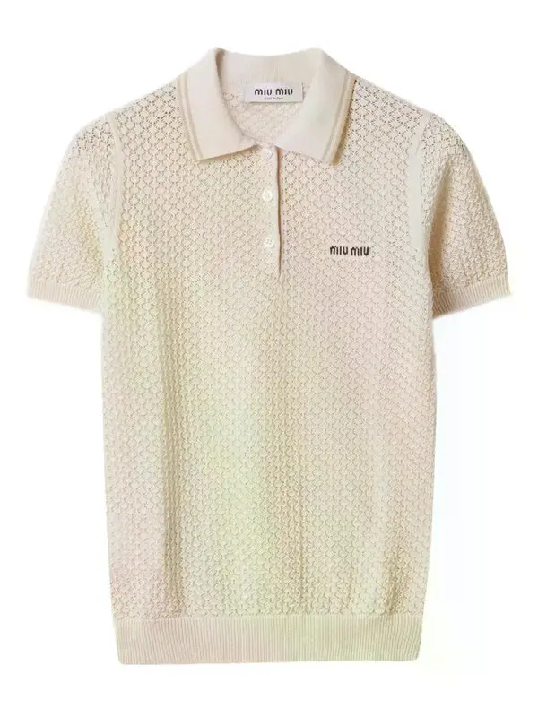 Miu Miu Cotton Polo Shirt