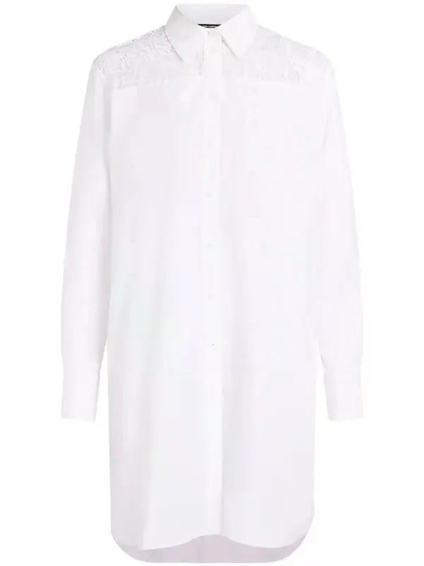 Karl Lagerfeld Lace Detail Shirt