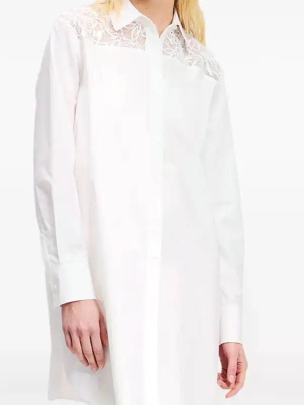 Karl Lagerfeld Lace Detail Shirt