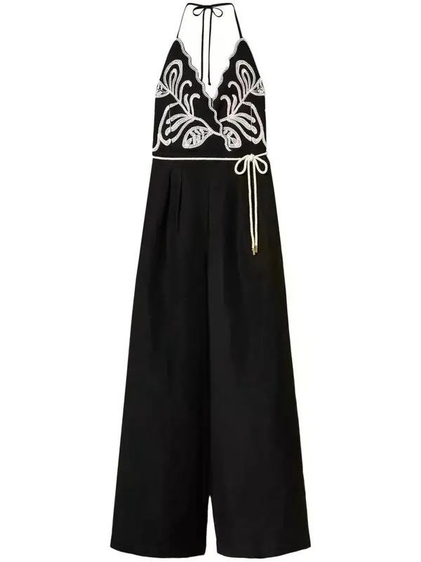 TWINSET Embroidered Jumpsuit