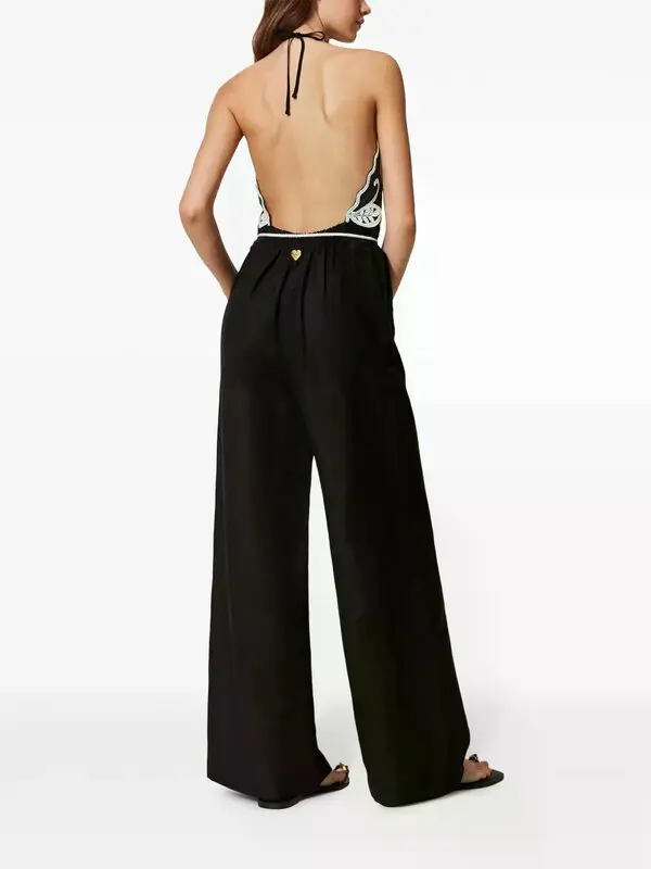 TWINSET Embroidered Jumpsuit