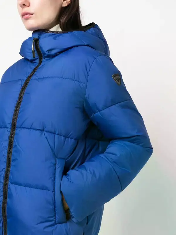 Rossignol Padded Hooded Jacket - Blue
