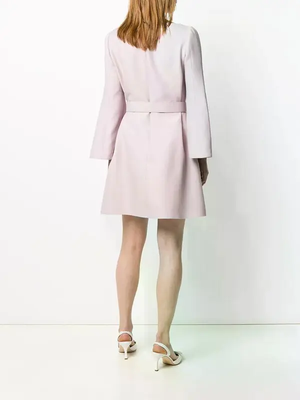 Valentino Garavani V Pavé Belted Dress