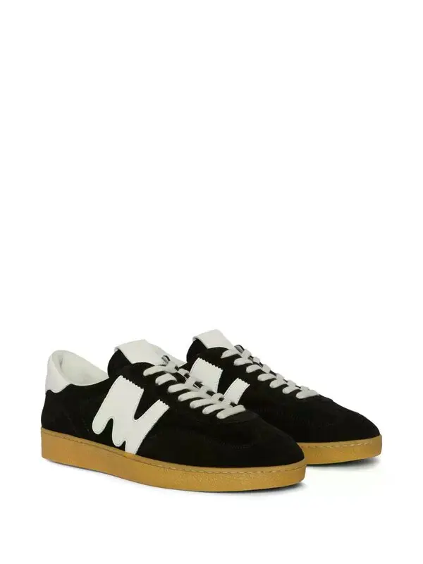 MSGM Suede Sneakers - Black