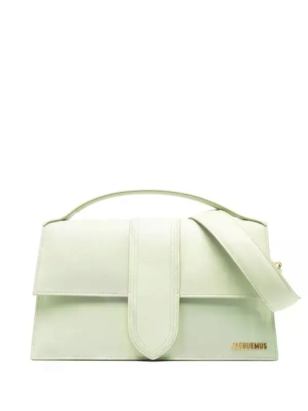 Jacquemus Le Bambinou Leather Tote Bag - Green