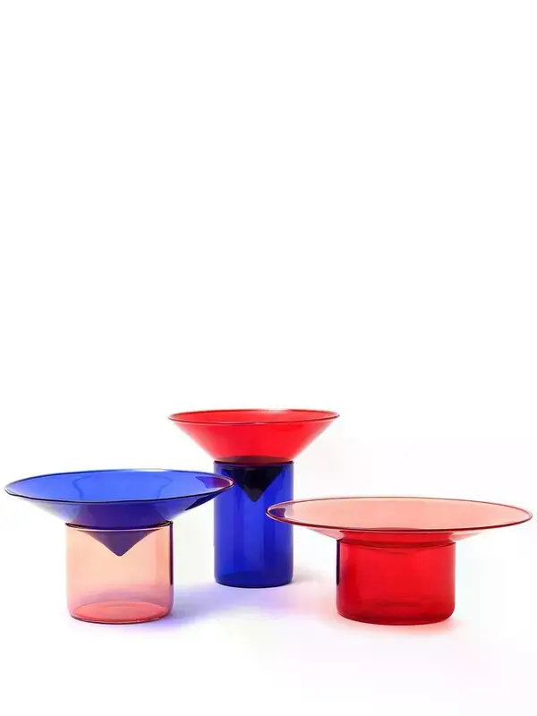 TRE PRODUCT Vovo Glasses Set Of 3 - Blue