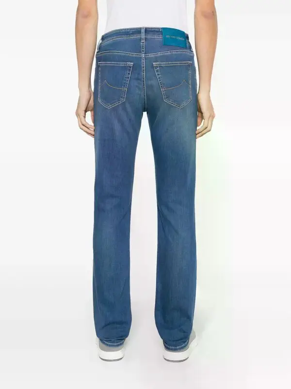 Jacob Cohen Bard Mid-rise Slim-fit Jeans