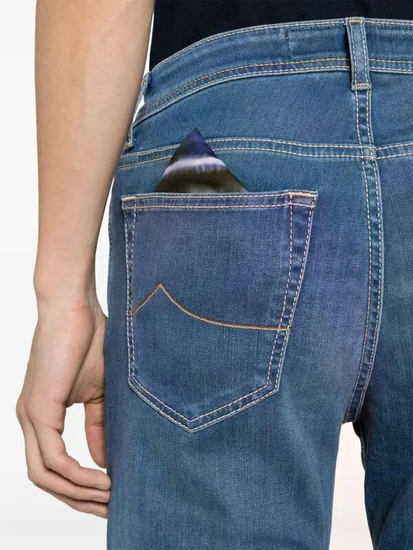 Jacob Cohen Bard Mid-rise Slim-fit Jeans