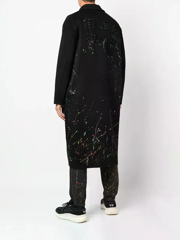 MOSTLY HEARD RARELY SEEN Paint-splattered Overcoat