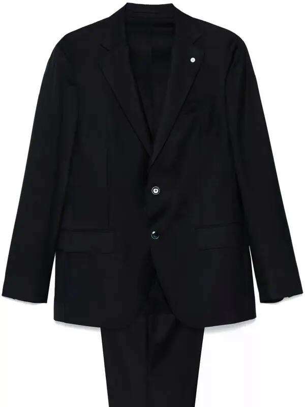 LUIGI BIANCHI MANTOVA Virgin Wool Suit