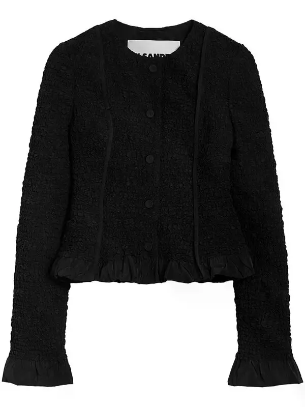 JIL SANDER Textured-finish Jacket