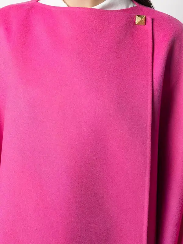 Valentino Garavani Draped Button Cape