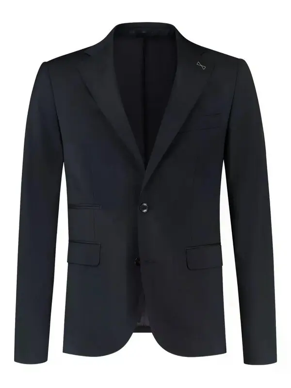 PAUL ZEIST Wool Blazer - Blue