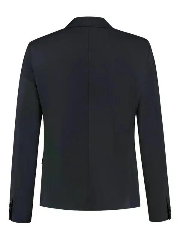 PAUL ZEIST Wool Blazer - Blue