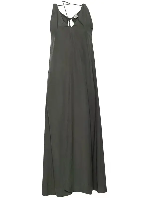 TOTEME A-line Maxi Dress - Grey