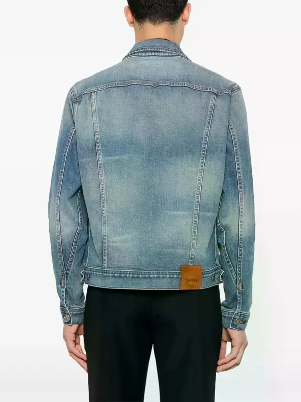 TOM FORD Denim Jacket - Blue