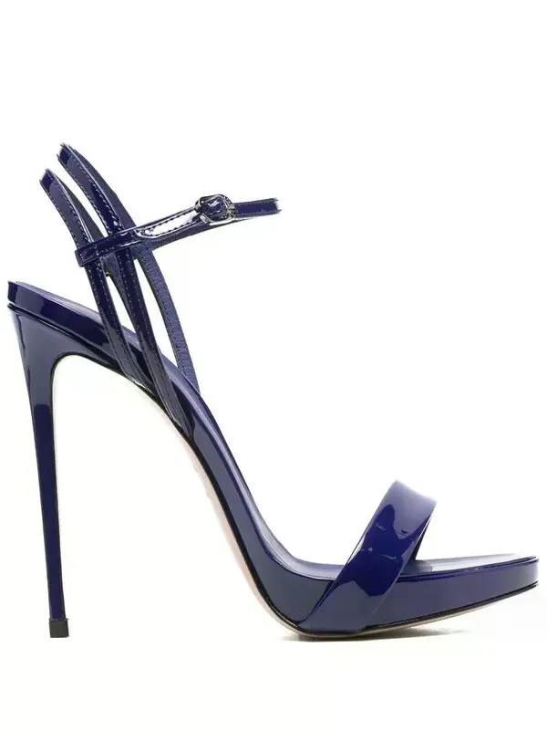LE SILLA Gwen 120mm Patent Leather Sandals