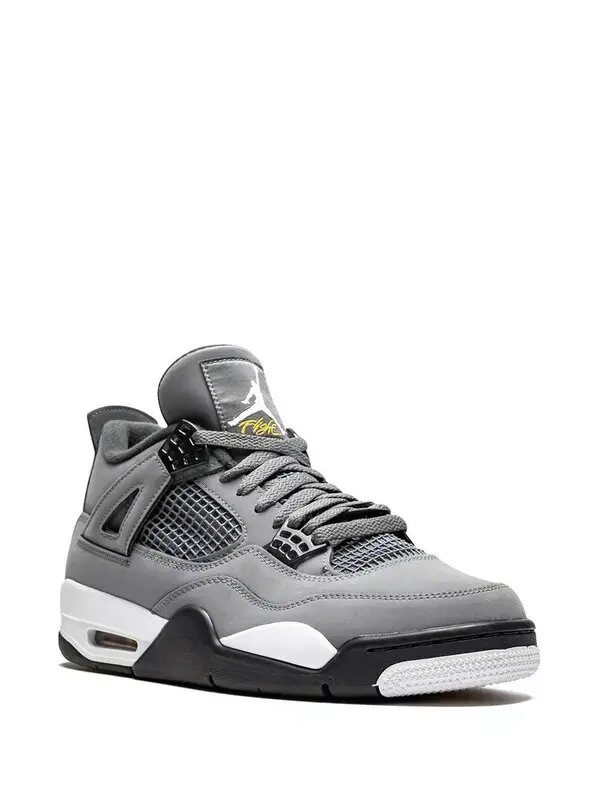 JORDAN Air 4 Retro Sneakers - Grey
