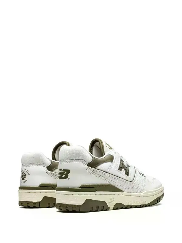 NEW BALANCE X Aimé Leon Dore 550 Olive Sneakers - White
