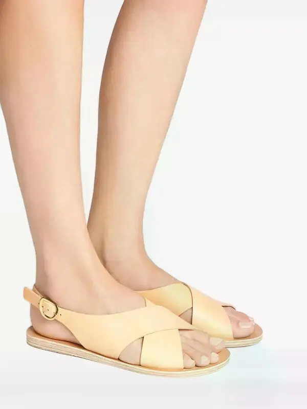 ANCIENT GREEK SANDALS Maria Flat Sandals - Neutrals