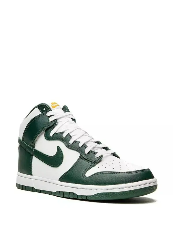 Nike Dunk High Sneakers - Green