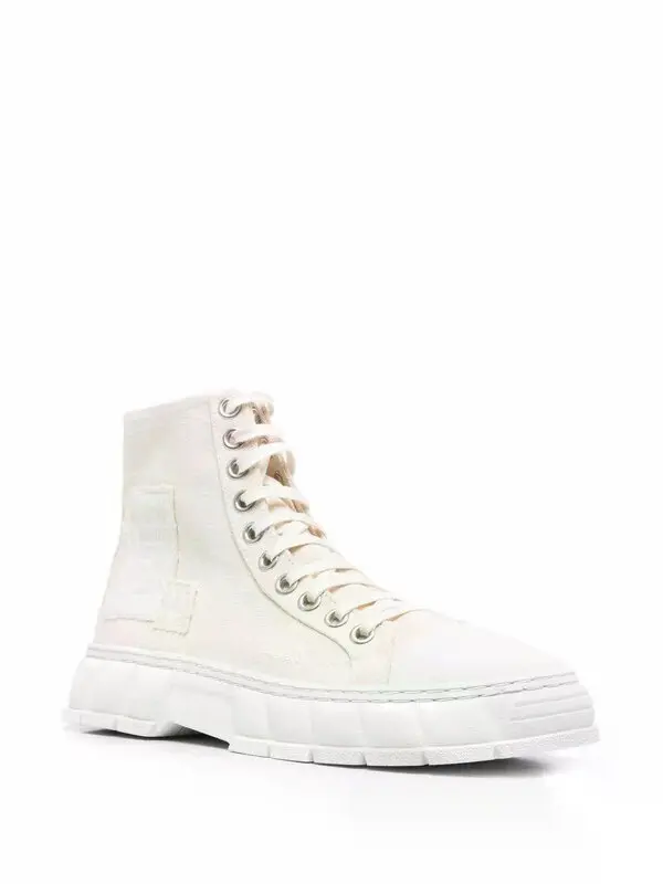 VIRON High-top Canvas Sneakers