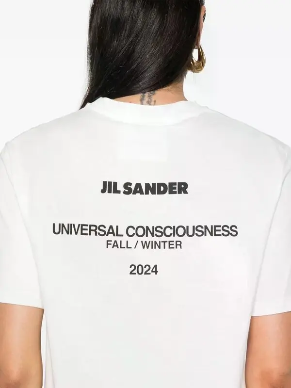 JIL SANDER Logo-print Cotton T-shirt