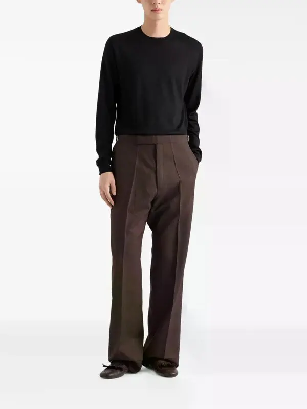 Prada Crew-neck Sweater - Black
