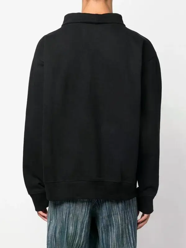 032C Roll-neck Logo-print Sweatshirt