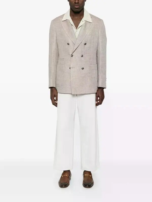 Brunello Cucinelli Double-breasted Peak-lapel Blazer