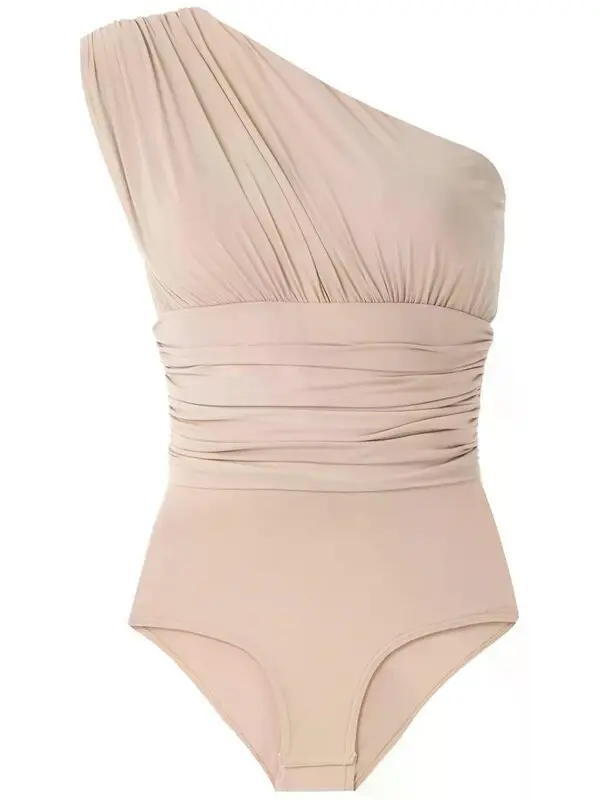 AMIR SLAMA Ruched Panel Body Top